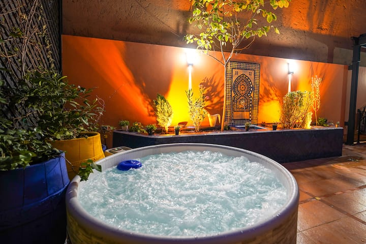 Jacuzzi Privé & Luxe – Centre Marrakech à Pied - Marrakesh
