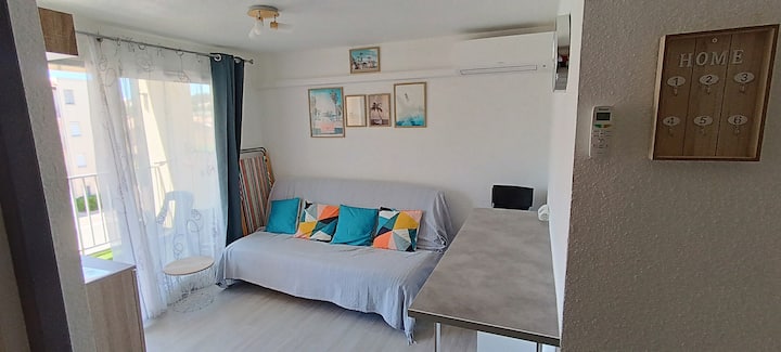 Appartement 2 Ch+parking+vélos - Gruissan