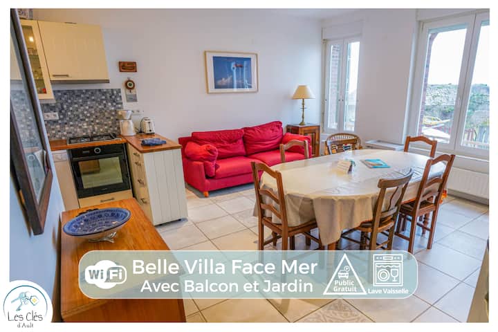 18-belle Villa Surcouf - Face à La Plage - Jardin - Ault
