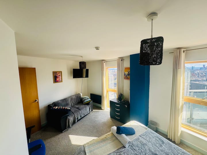 Luxury Room Ao Arena/smart Tv/sofa/kingbed - Manchester
