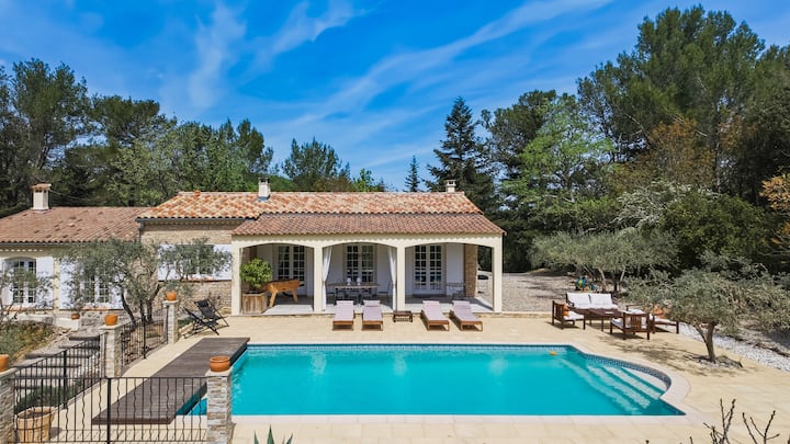 Villa Les Restanques *Piscine, Pétanque & Babyfoot - Nans-les-Pins