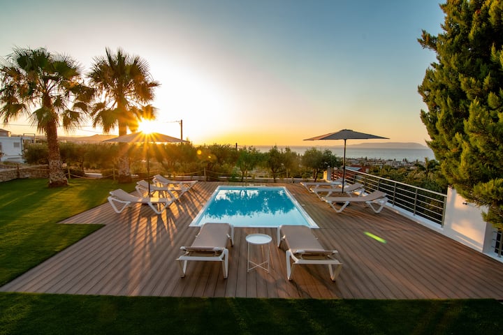 Villa Pelagos View, Private Pool,4 Bedroom - Kreta