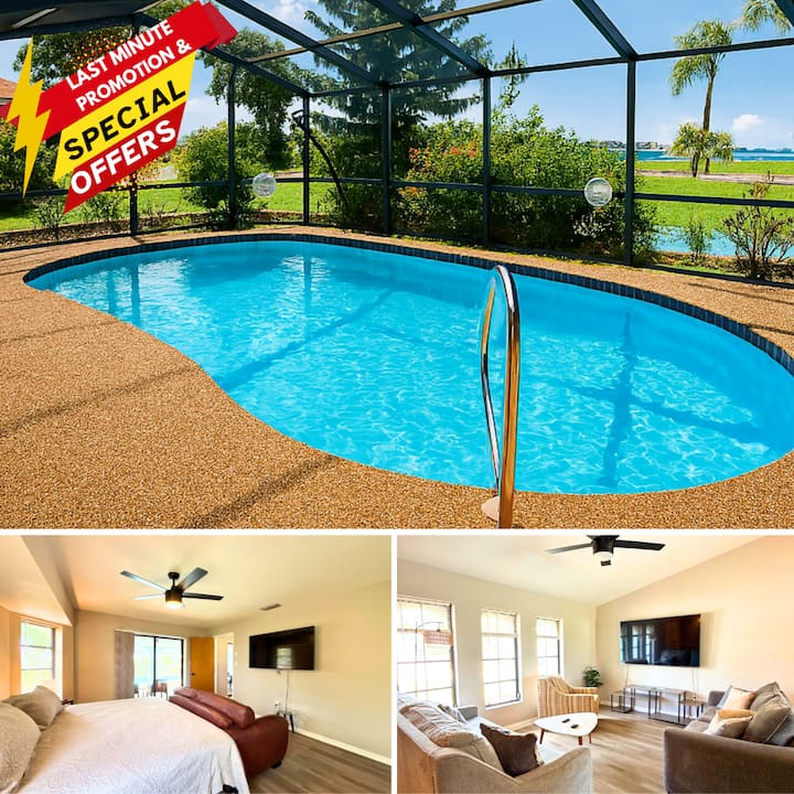 *Heated Pool-canal Waterfront-near Beach/golf/park - Englewood, FL