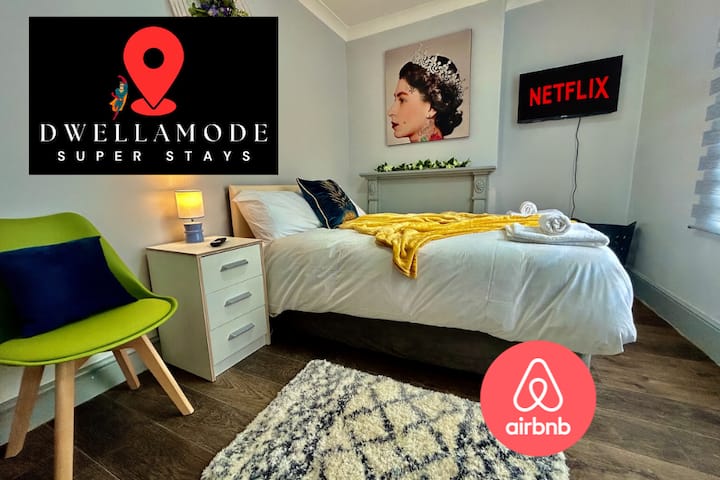 6 Bdr House -Discounts- Contractors, Group, Family - Ipswich