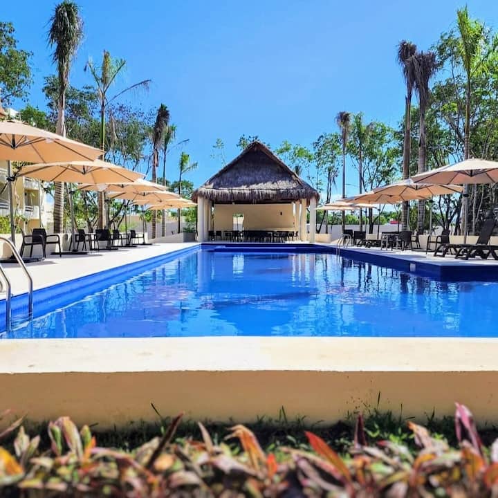 Secure Resort Apartment In Playa | Near Beach - Playa del Carmen