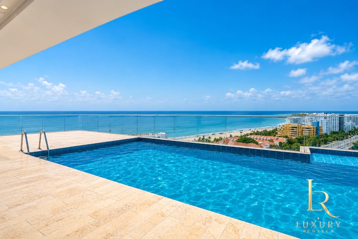 Lujo Cerca Al Mar | Piscina + Jacuzzi + Rooftop - Cartagena