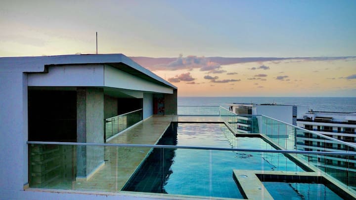 Lujo Cerca Al Mar | Piscina + Jacuzzi + Rooftop - Cartagena