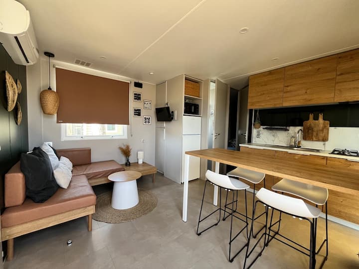 Mobil Home Cosy Dans Camping 4* En Bord De Mer - Sète