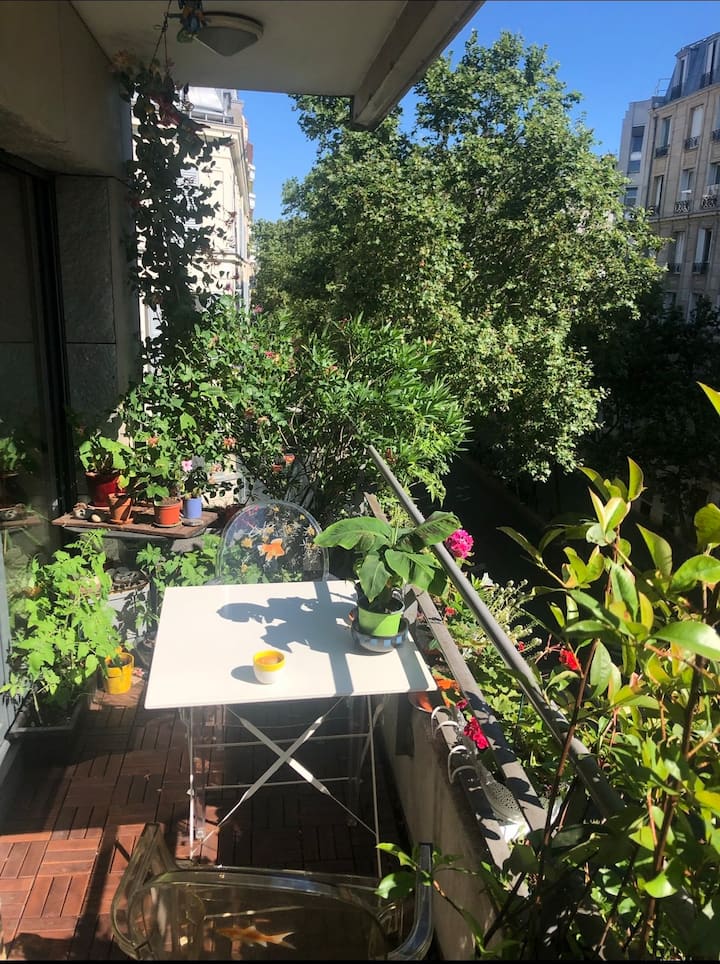 2-bdr W/ Green Terrasse Paris11 - Paris