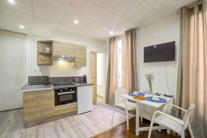 Studio Climatisé Hyper Centre Proche Jean Médecin - Nice