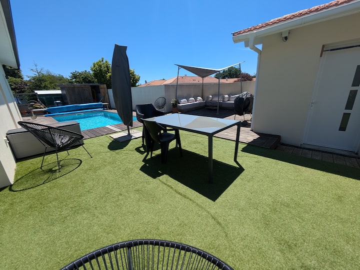 Chill And Relax Place Maison Avec Piscine - Biscarrosse