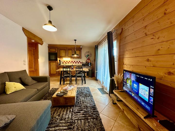 Charmant "Coconalpin" Au Coeur De La Station - Flaine