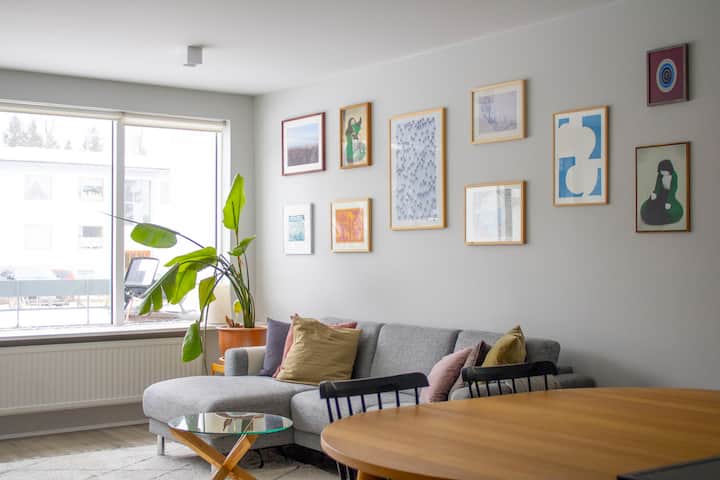Cozy 2-bedroom Apartment - Reykjavik