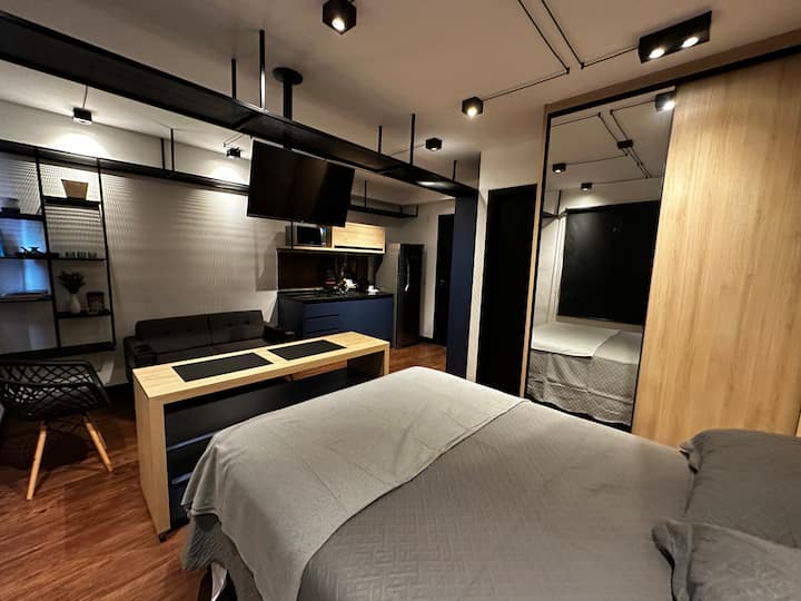 Studio Moderno Perto Do Metrô Sumaré/vila Madalena - Pinheiros