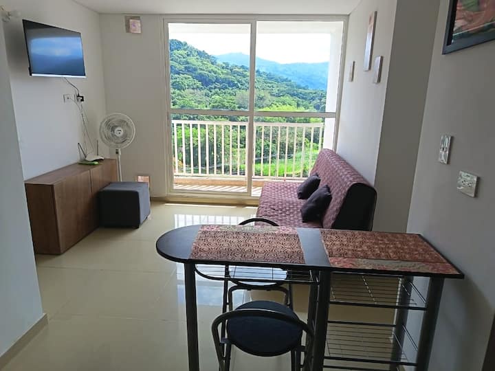 Apartamento Con Encantadora Vista Y Acogedor - Villeta