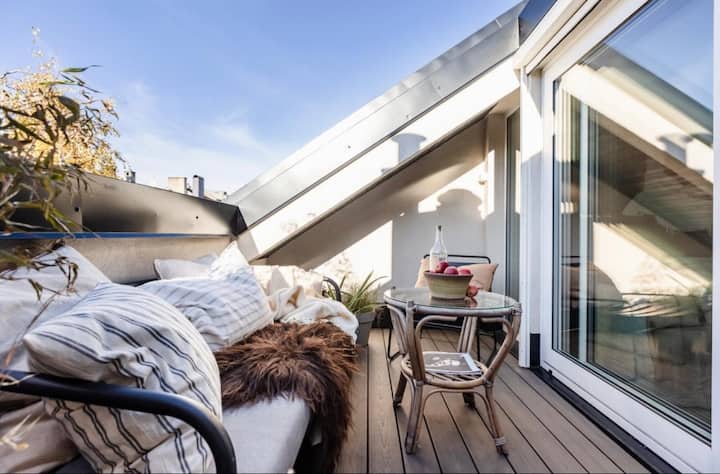 Cozy Room In Flat With Sunny Rooftop Terrace! - Oslo