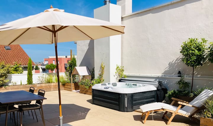 Rooftop Avec Terrasses - 4 Chambres - Secteur Gare - Lyon