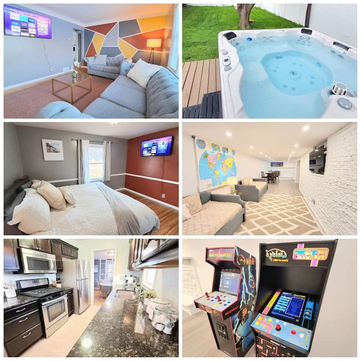 New Hot Tub | 5 Min To Airport/mall | Games & More - Bloomington, MN