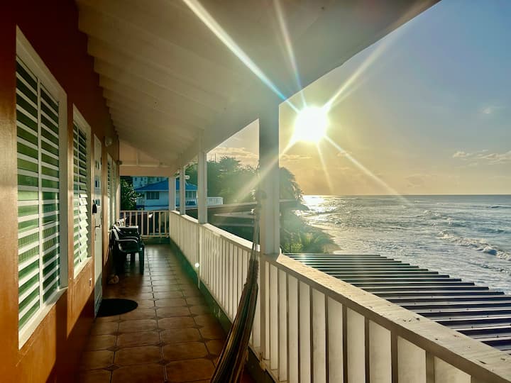 Sunset Terrace (Beach Front W/pool) Aguada Del Mar - Rincón
