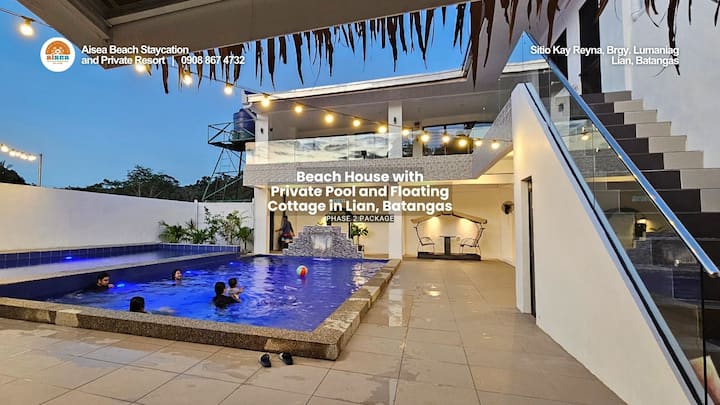 Beach House With Private Pool In Lian Batangas - Lian