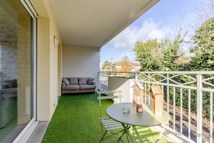 Centre, Parking, Balcon, Wifi, Lave Linge - Mont-de-Marsan