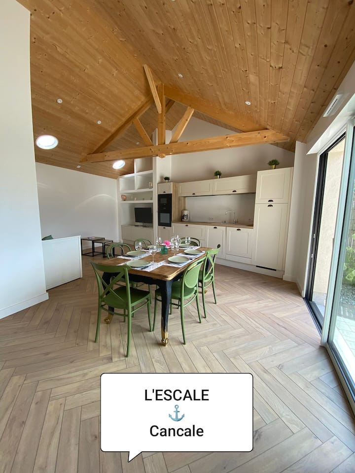 L'escale, Maison Récente, Port De La Houle à Pied - Cancale