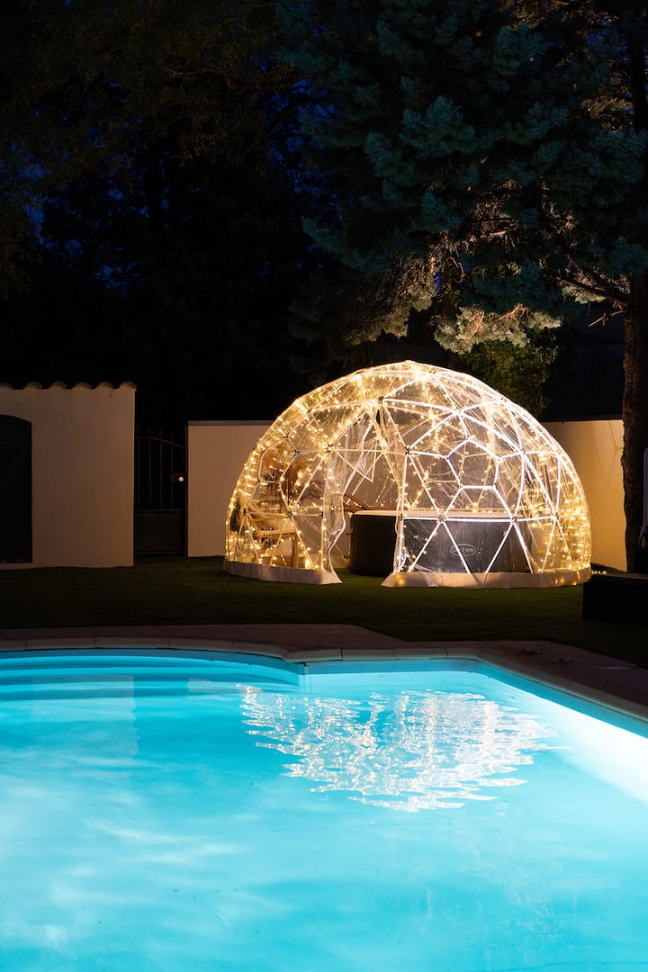 La Belle Lauragaise Piscine 12 Pers. - Revel