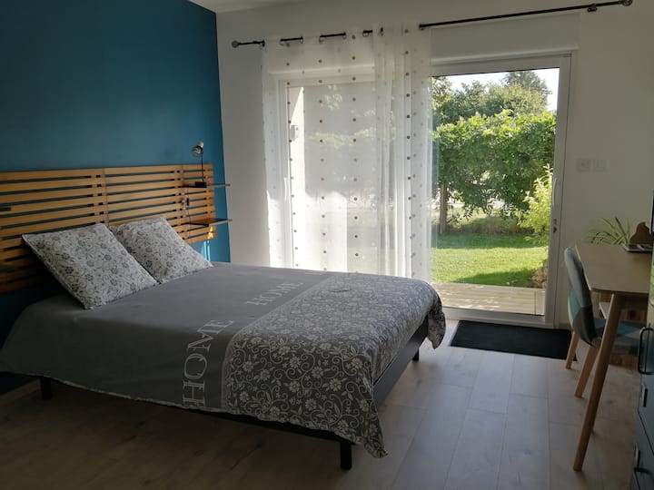 Chambre Avec Salle De Bain/wc Privatifs Attenants - Haute-Normandie