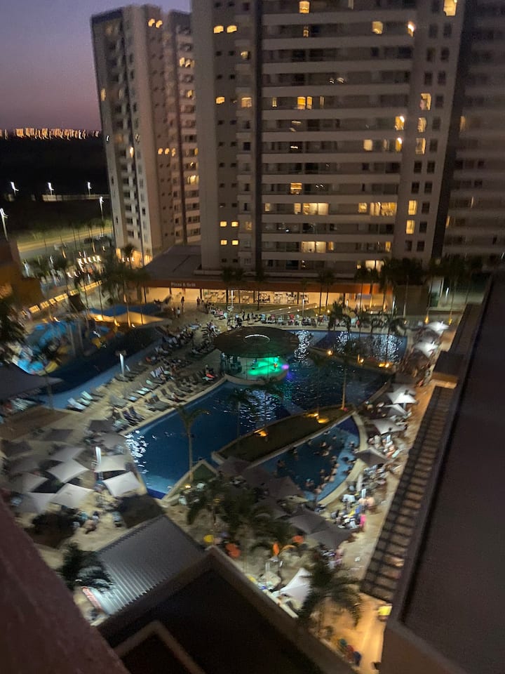 Apto Resort Solar Das ÁGuas Semana Completa - Olímpia