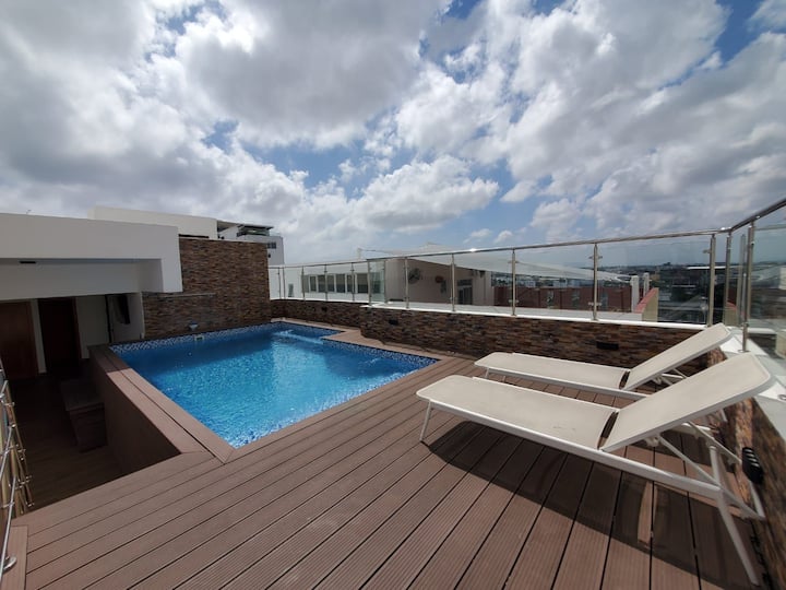 Apartamento Con Piscina A 5 Minutos De ÁGora Mall - Santo Domingo