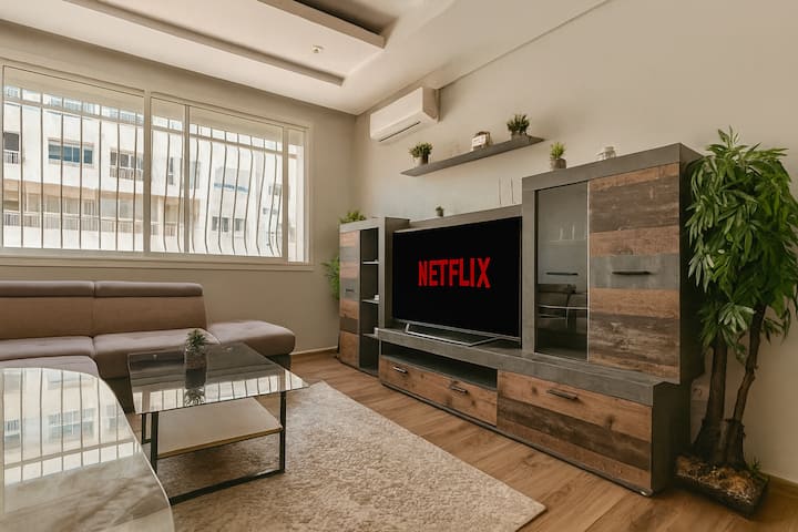 Appartement Scandinave éLégant Avec Piscine - Agadir