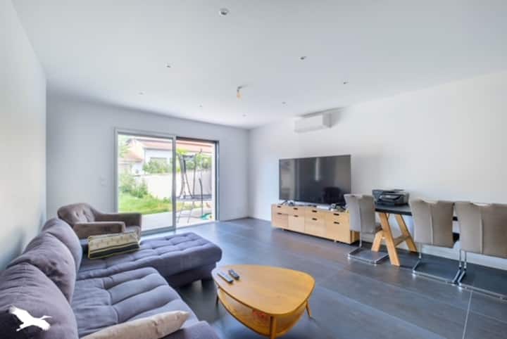 Maison 6 P. Jardin Au Calme - Solaize