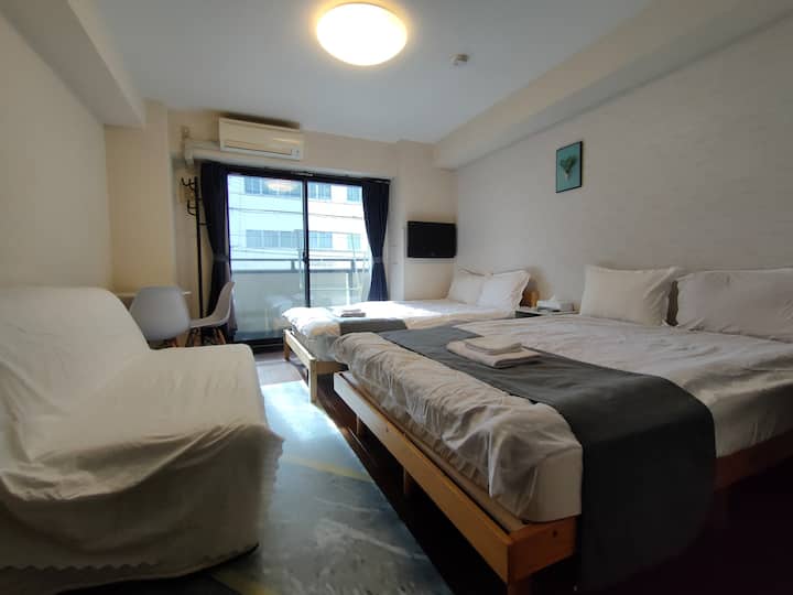 Close To Jr Namba Station/airport Bus Terminal，201 - 오사카시