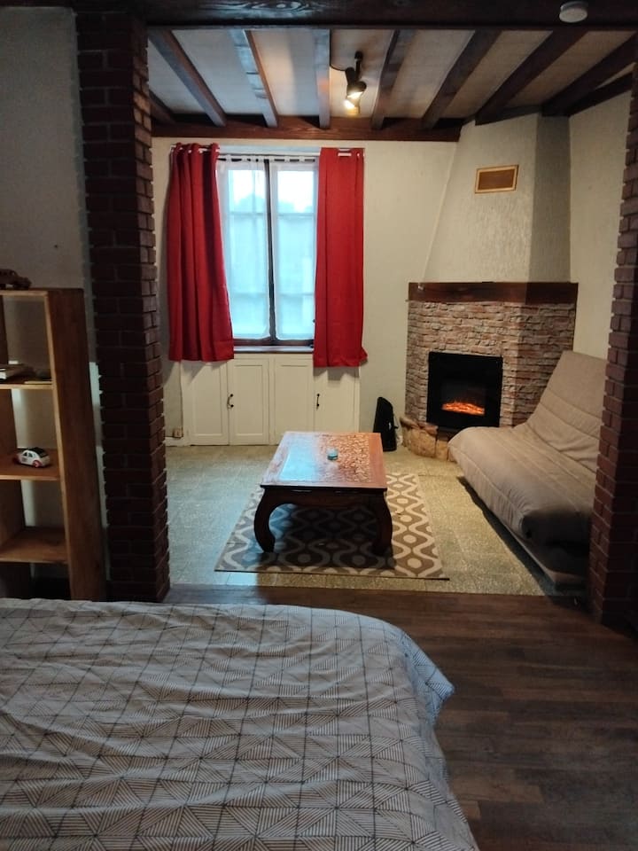 Studio Meublé Proche Rivière - Pont-d'Ain