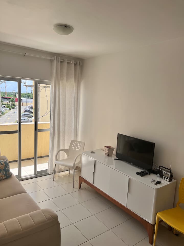 Apto Próximo Ao Aeroporto | Garagem E Portaria 24h - Lauro de Freitas