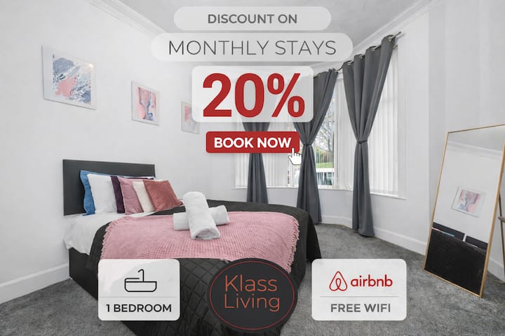 Bute Apartment By Klass Living Coatbridge - Amazonia, Motherwell