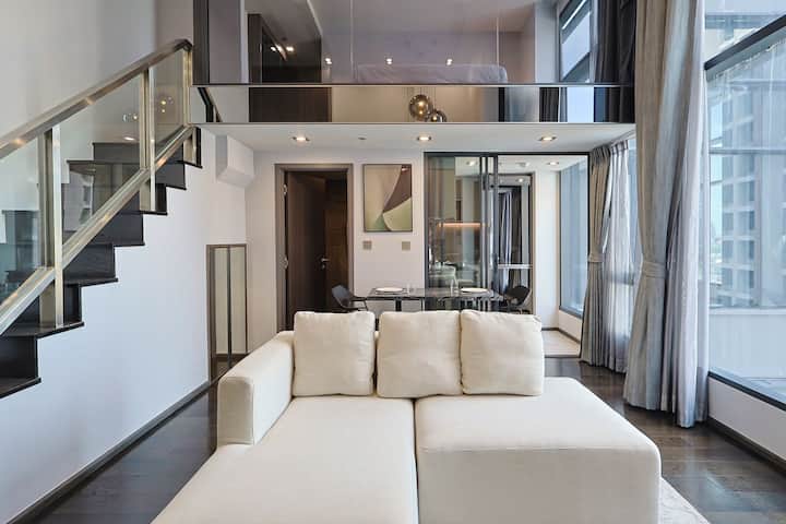 Bangkokdowntown-siam Luxurycondo【sky Garden&pool】 - Bangkok