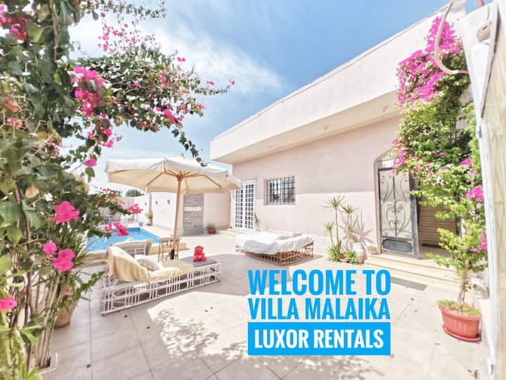 Romantic Villa With Private Pool Wifi - Luxor
