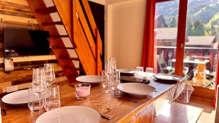 Duplex Familial Au Pied Du Roc Denfer - Les Gets