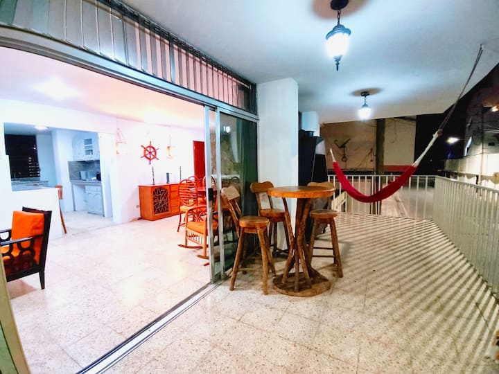 Gran Apartamento A Pasos De La Playa, Gran Balcón - Salinas