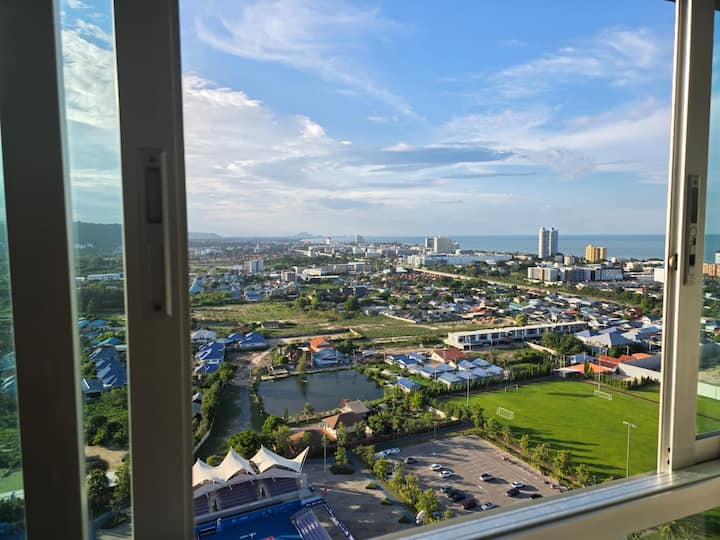 Hua Hin 2 Bedroom 2 Bathroom Sea View - 25th Floor - Hua Hin