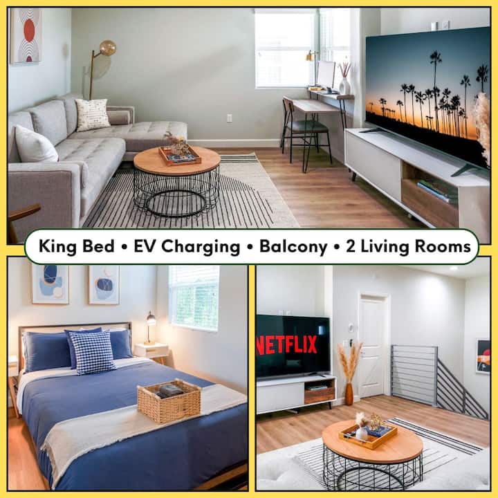 3br Family Stay | 2 Living Rooms & King Beds - Huntington Beach, CA
