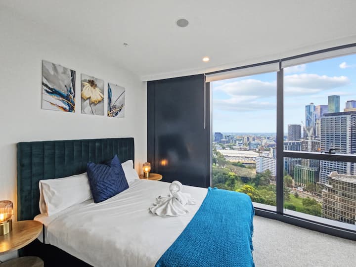 Breathtaking Skyline & Gardens. Pool/ Gym/ Sauna - Melbourne