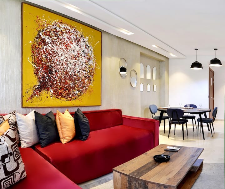 Cozy Appartement Fes City Center Prestigia Balcon - Fez