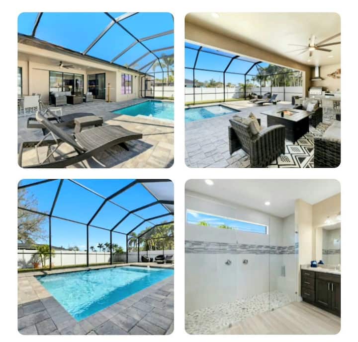 Exceptional 3+1 Den/2 Ba Vacation Home/heated Pool - Cape Coral, FL