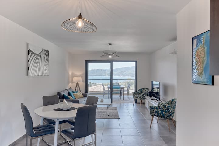 Chez Arnaud, Appartement Vue Mer, Plage à 5min - Propriano