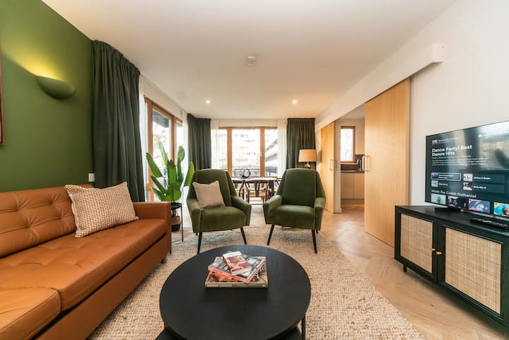 Serene City Flat | Ac | Mins From King’s X -