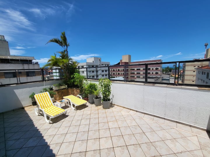 Cobertura à 150m Da Praia Da Enseada - Guarujá