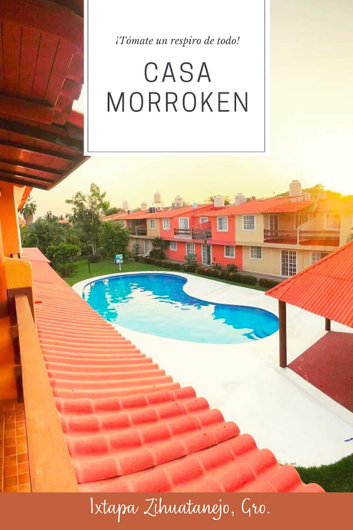Casa Morroken Ixtapa Con Alberca - Ixtapa Zihuatanejo