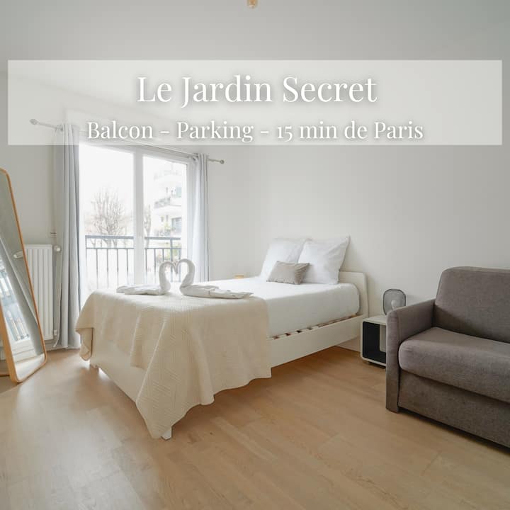 Parking, Balcon, Vue Jardin, à 5 Minutes Du Métro - Saint-Ouen